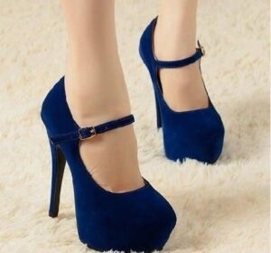 Tacones Azules Mujer【+15 modelos espectaculares】 【Lo Mejor de 2025