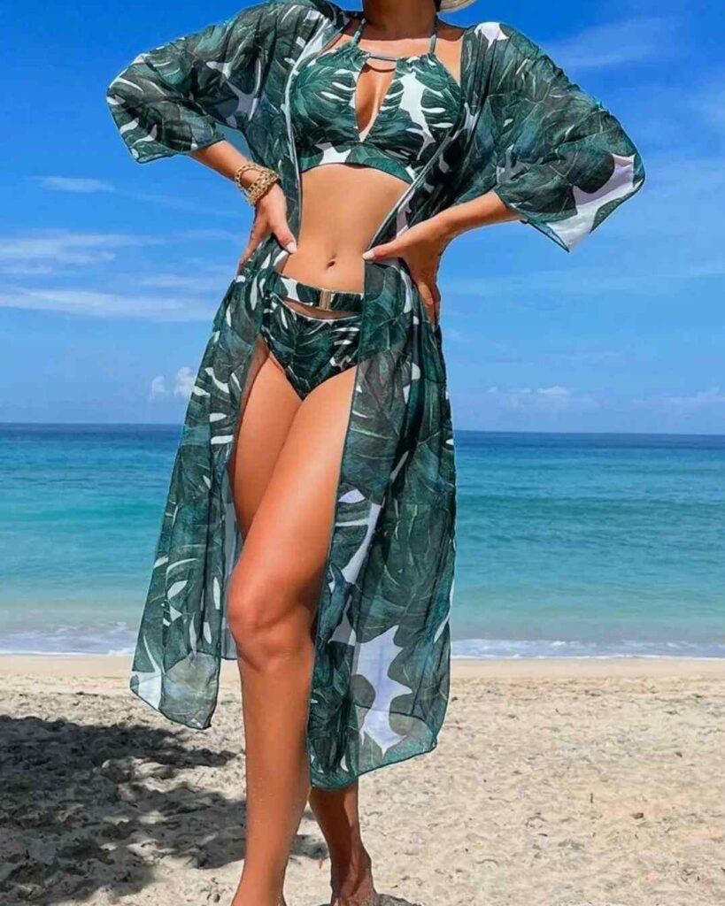 Traje De Baño De Dos Piezas Variados Modelos Para Lucir Bajo El Sol 5187